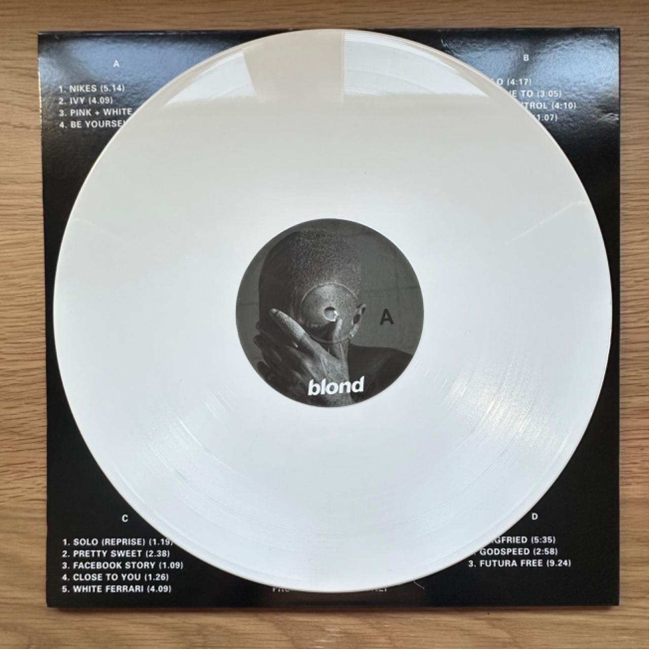 frank ocean - blonde vinyl (unofficial pressing) -... - Depop