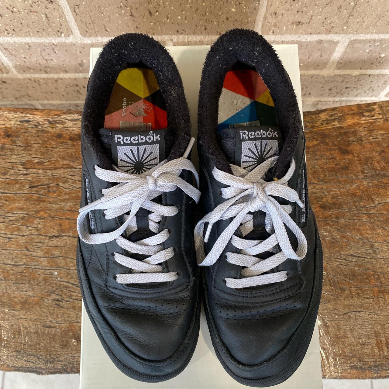 Reebok club c EAMES. Super comfy shoe that goes with... - Depop