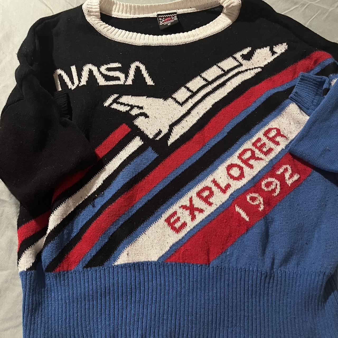Vintage nasa explorer sweater 1992 Send offers!... - Depop