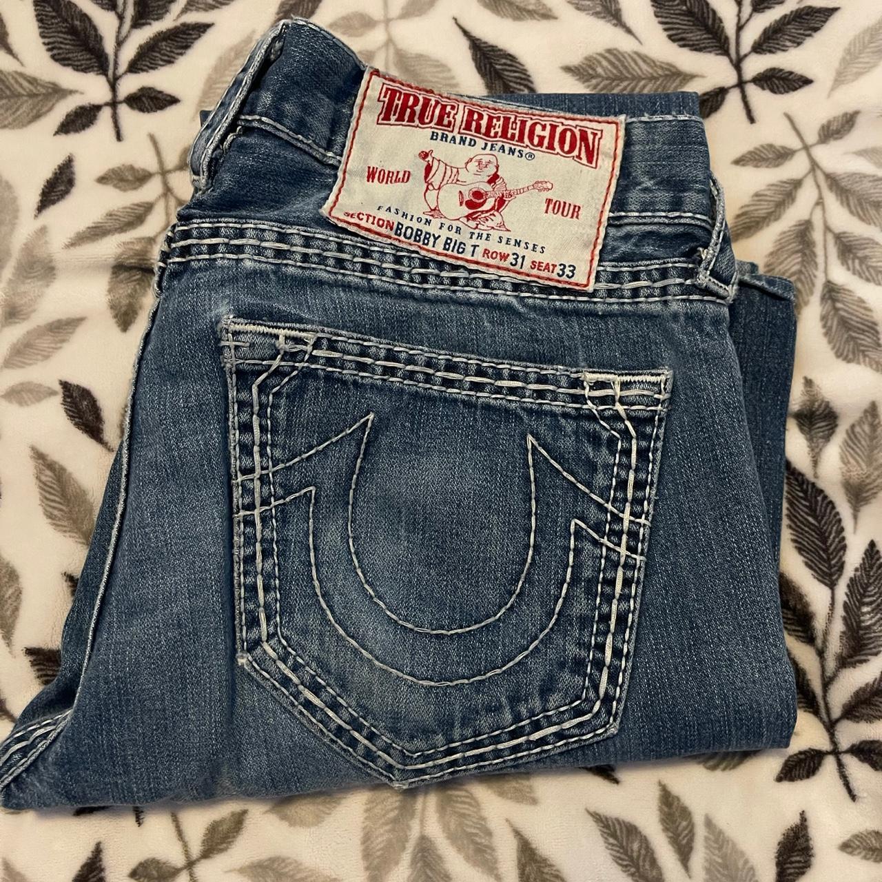⚜️True Religion Bobby Big T Jeans⚜️ Jeans with a... | Depop