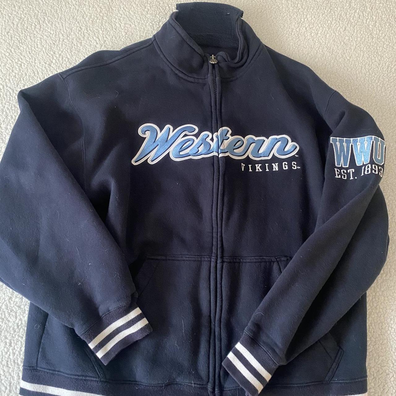 western washington university varsity jacket - Depop
