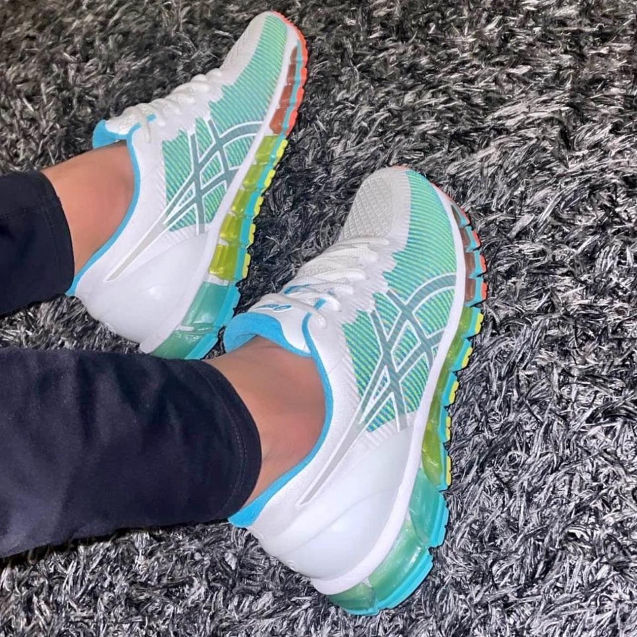 Very rare ASICS gel skittles RARE pair Size US 7... - Depop