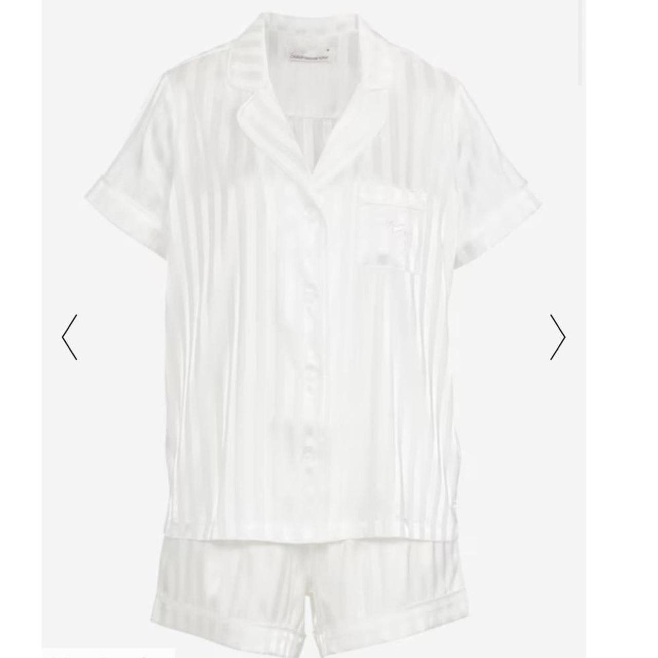 PA Alexander white satin set Brand new condition... - Depop