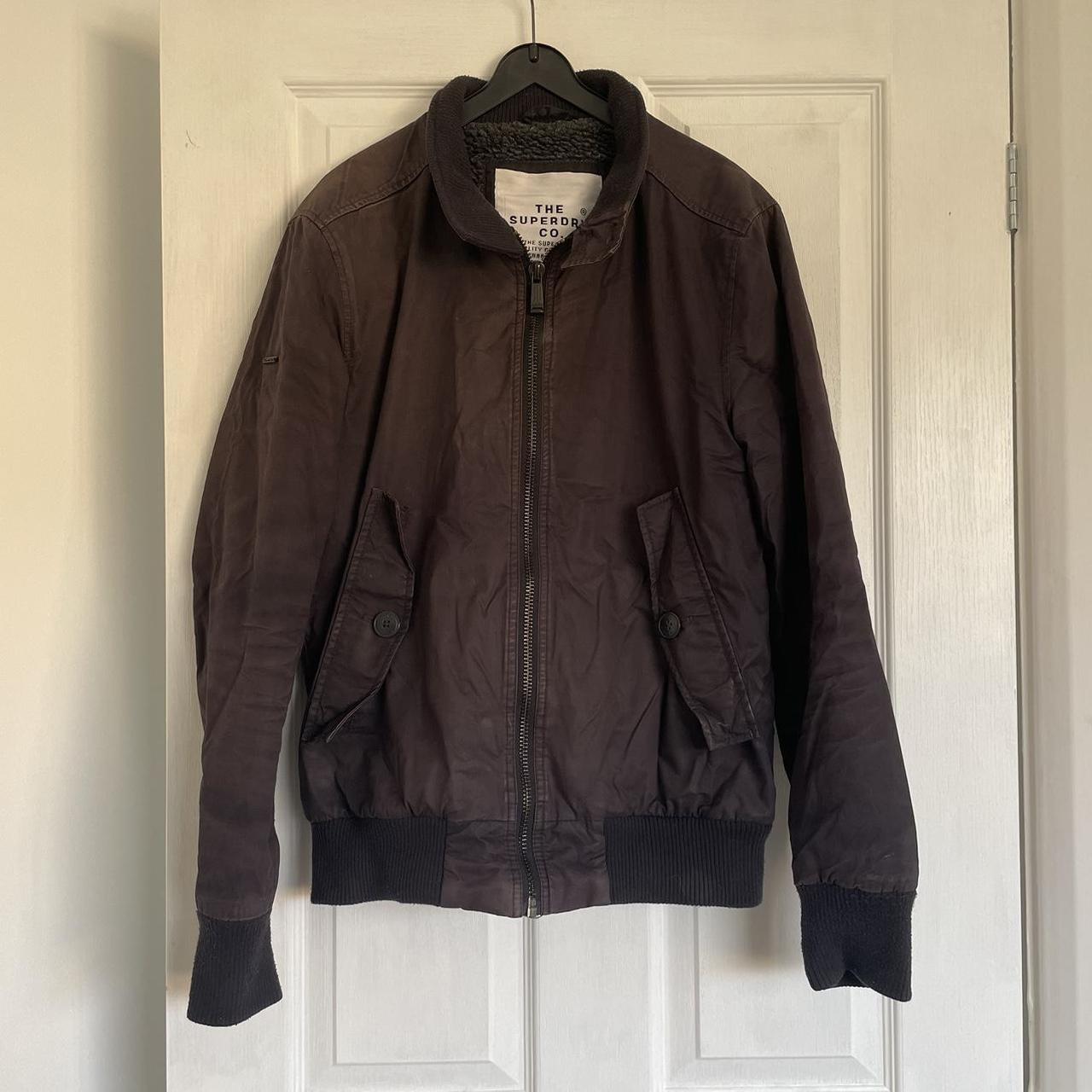 Superdry Men’s brown jacket size M. Good condition.... - Depop