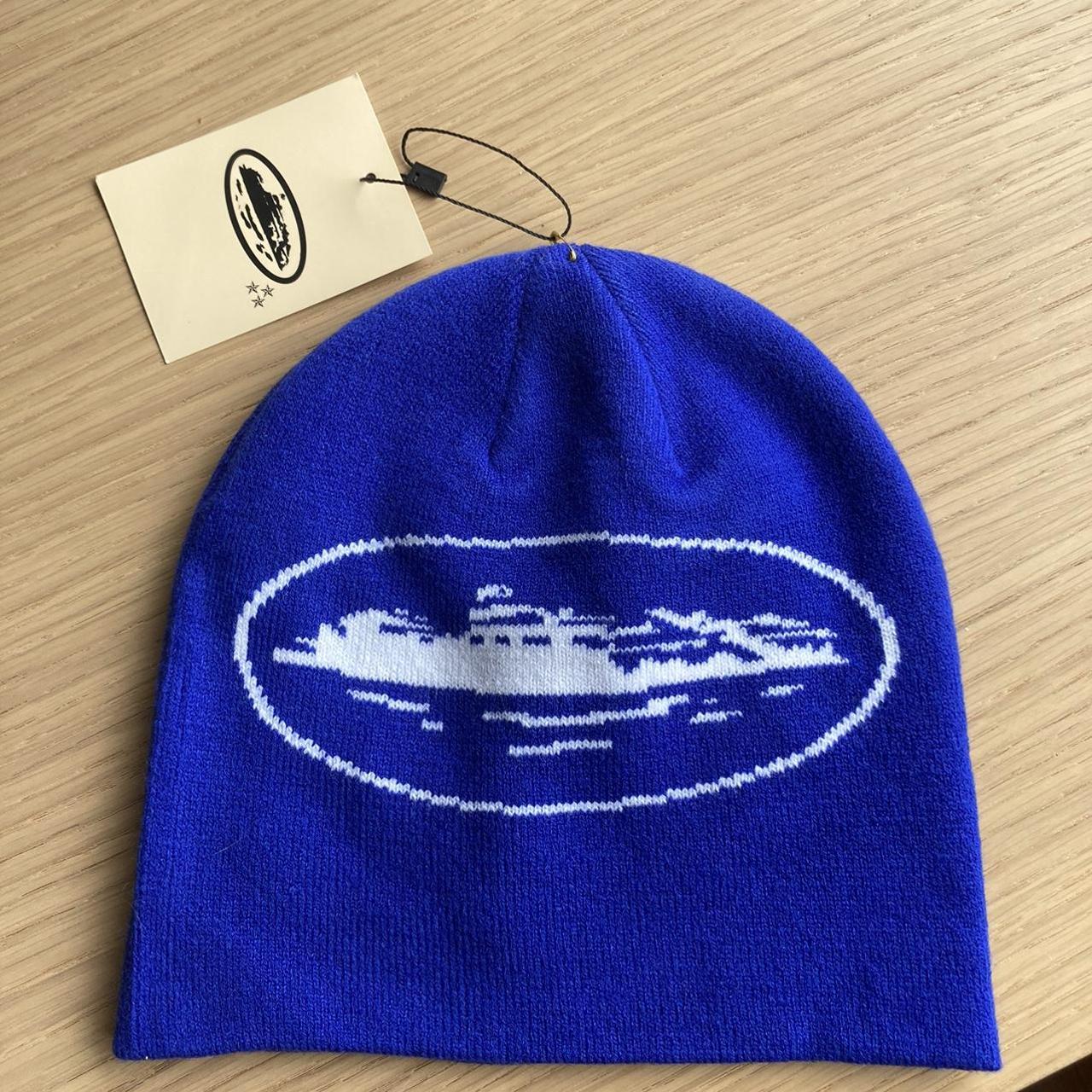 Blue cortiez beanie. brand new with tags Never worn... - Depop