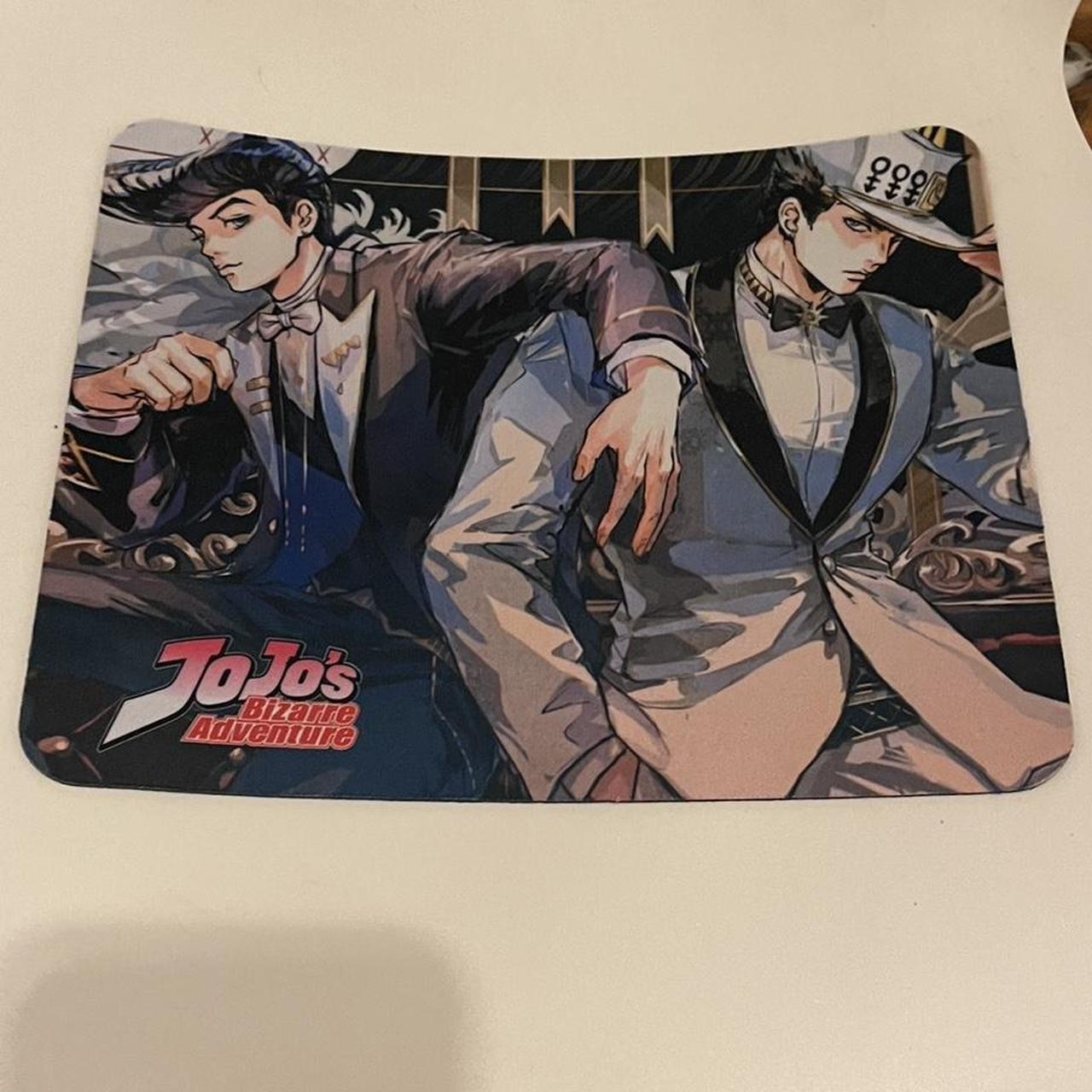 JoJo's Bizarre Adventure jotaro and josuke mousepad... - Depop