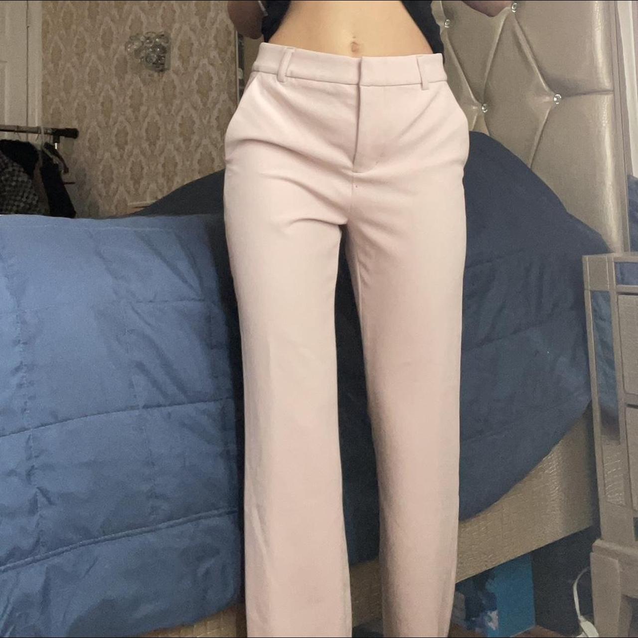 Express slacks. Light pink, really high quality.... - Depop