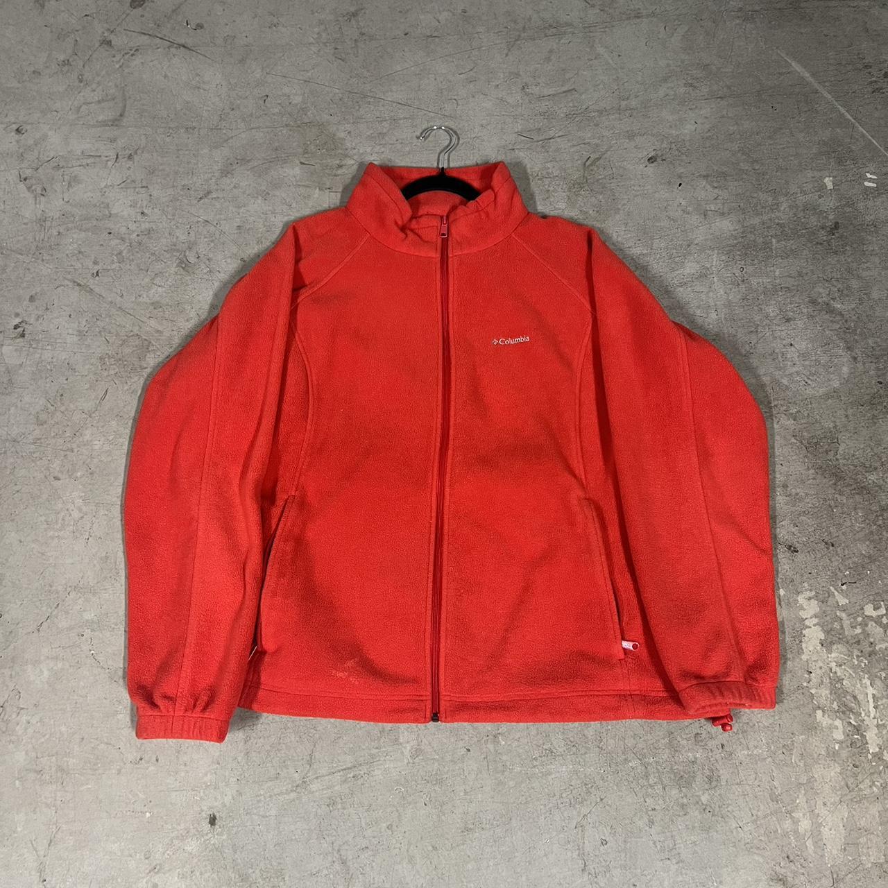 Red Columbia Jacket Size 3XL Flaws shown in last... - Depop