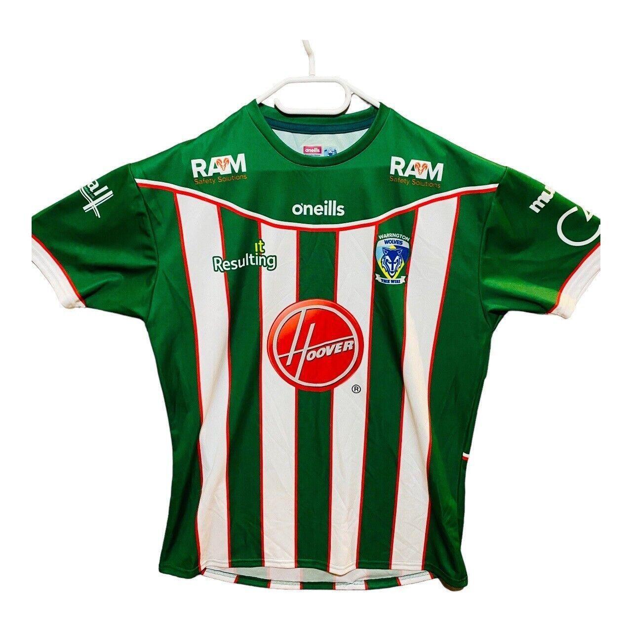 Warrington Wolves 2021 O’Neills away rugby league... - Depop