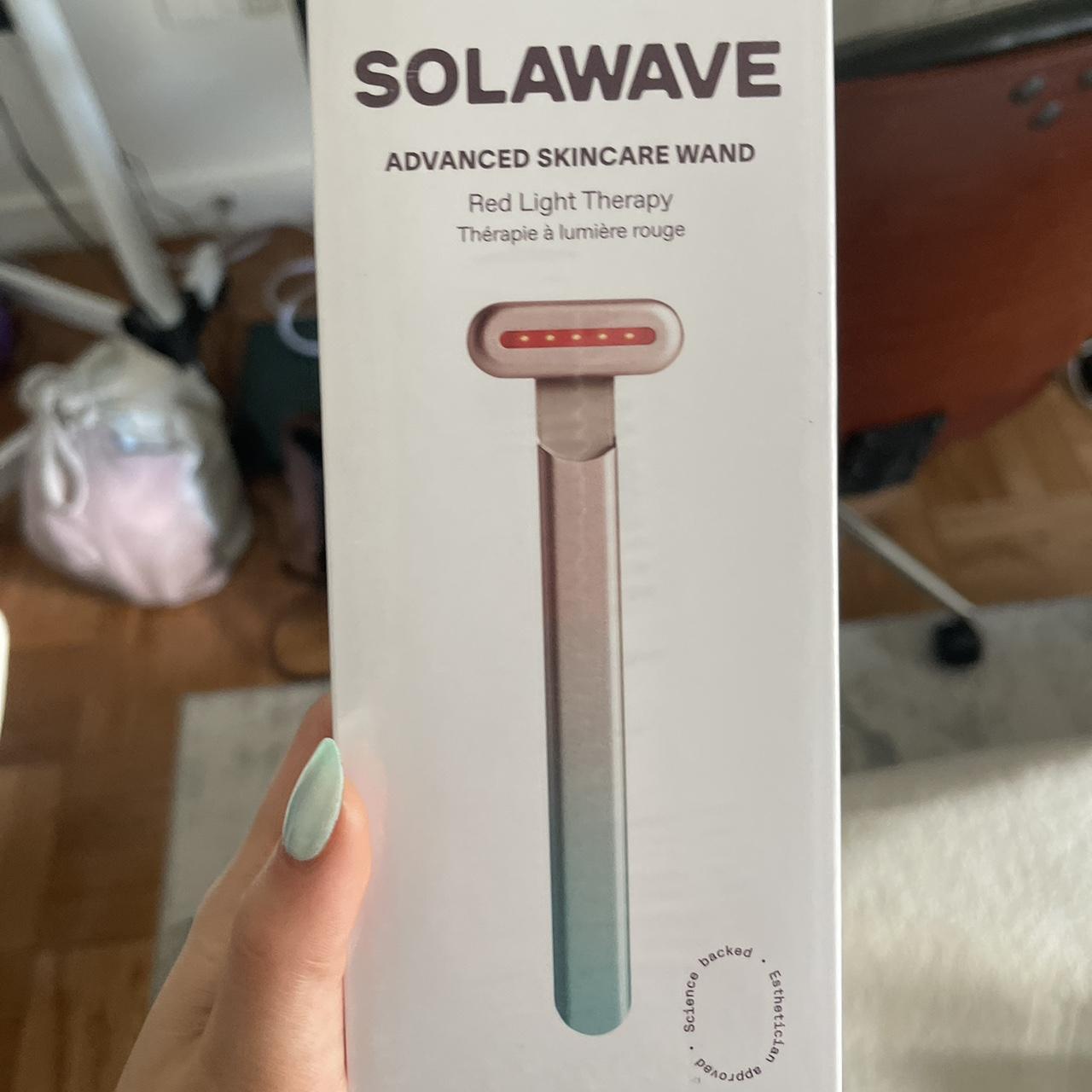 Solawave 4 in 1 red light skincare wand. Got sent an... - Depop