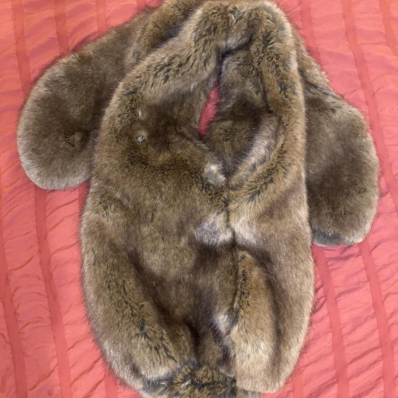 Simone Rocha faux fur shoulder bag Super fluffy and... - Depop