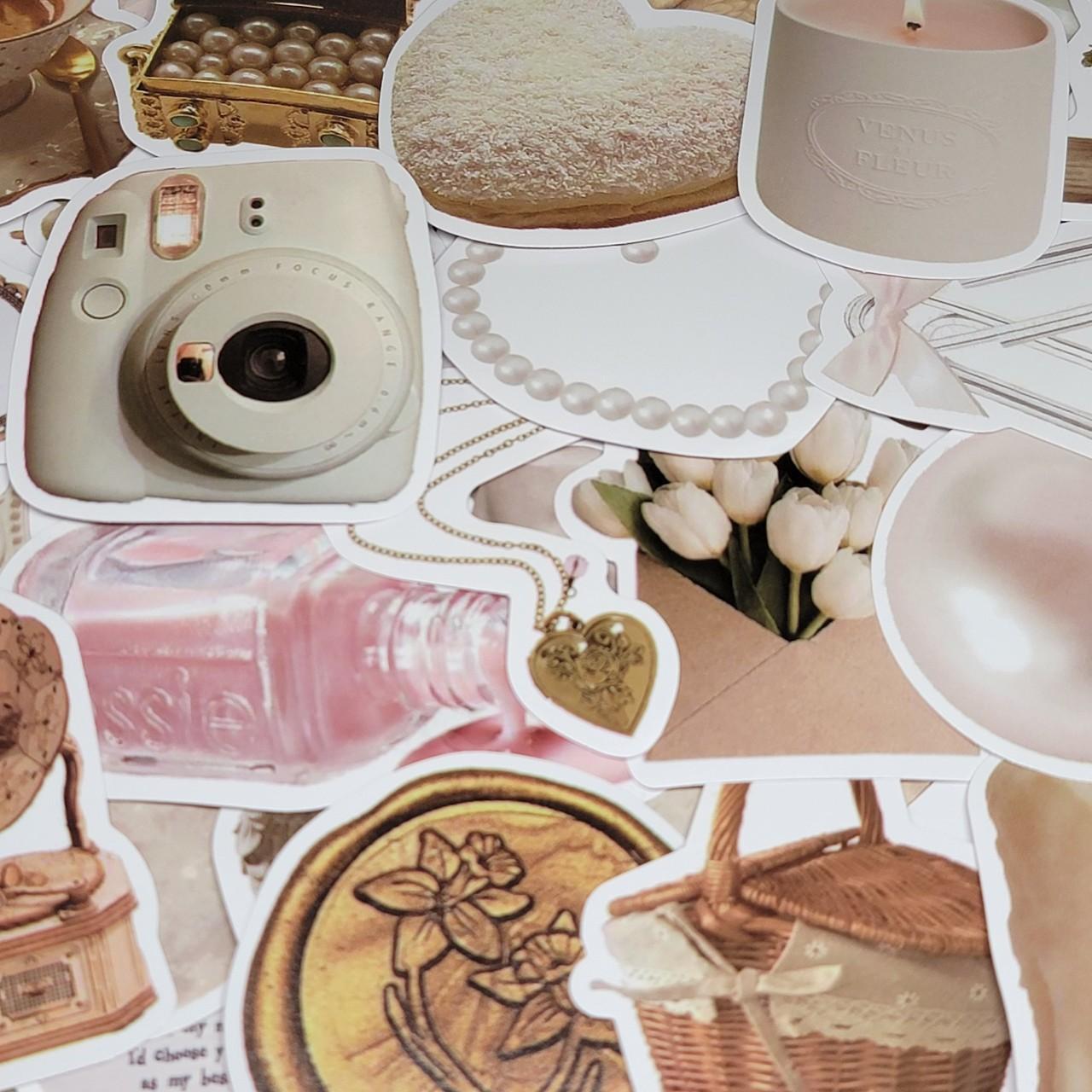 Coquette Ballerina White Aesthetic Stickers! 20 in... - Depop