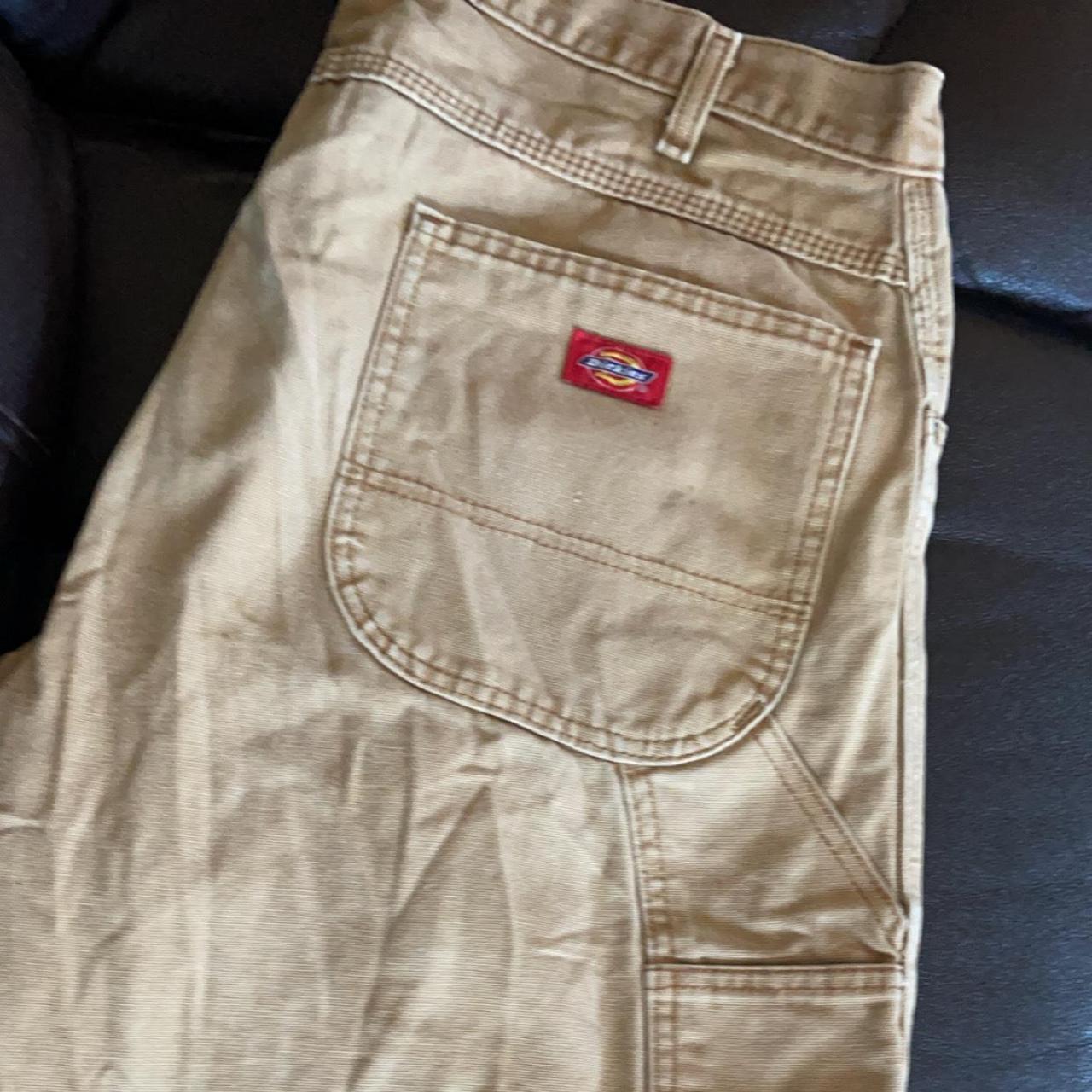 Dickies tan carpenter pants #workwear - Depop