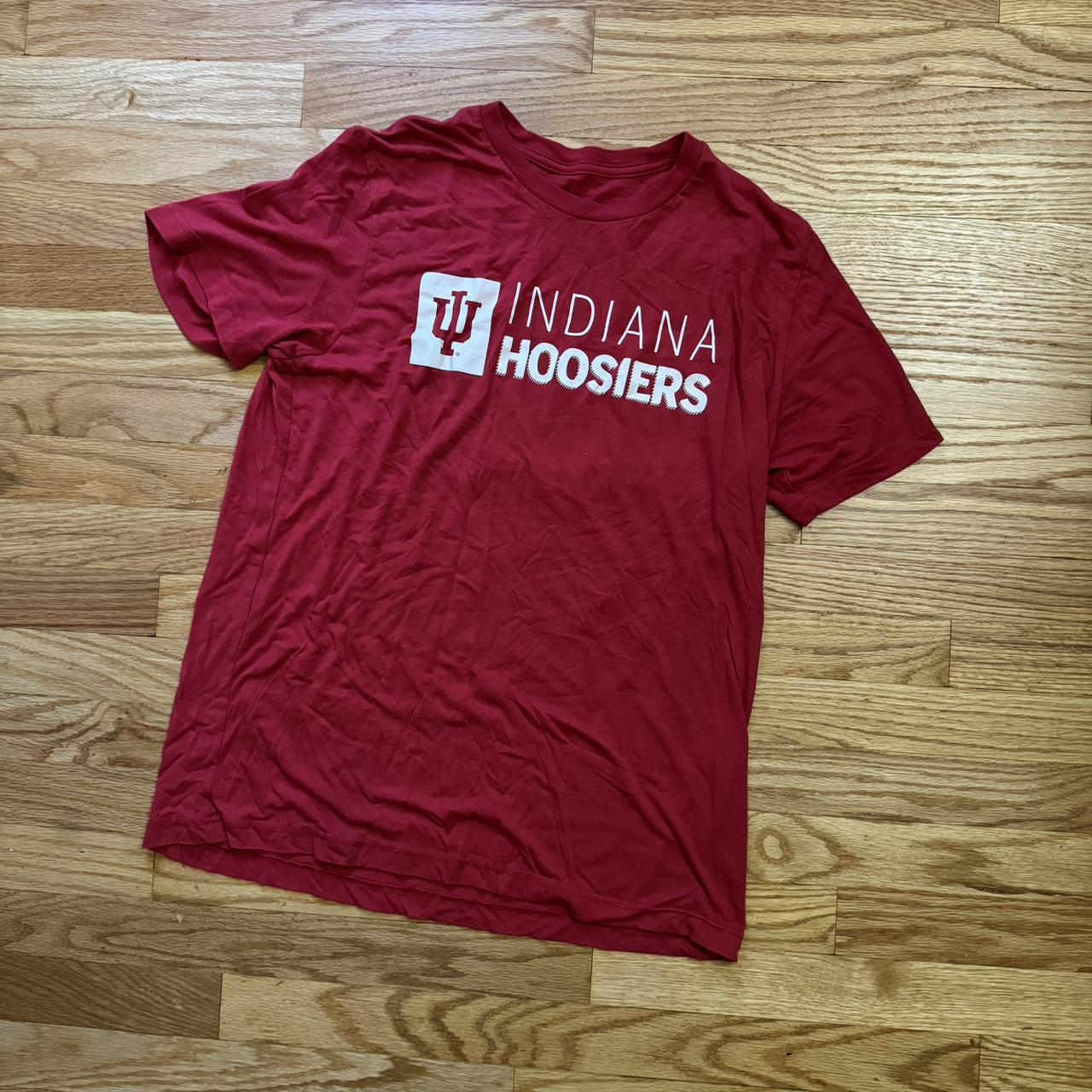Red Indiana University T shirt No tag on it, but... - Depop