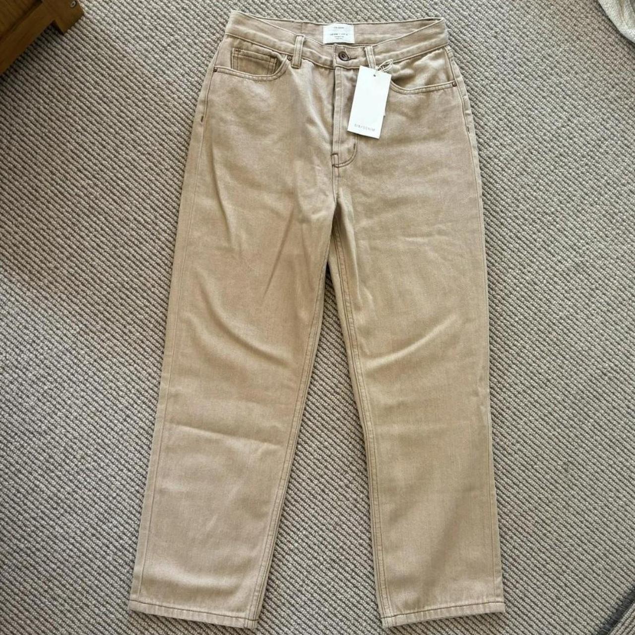 SABA beige jeans, ankle length, size 28/20AU brand... | Depop