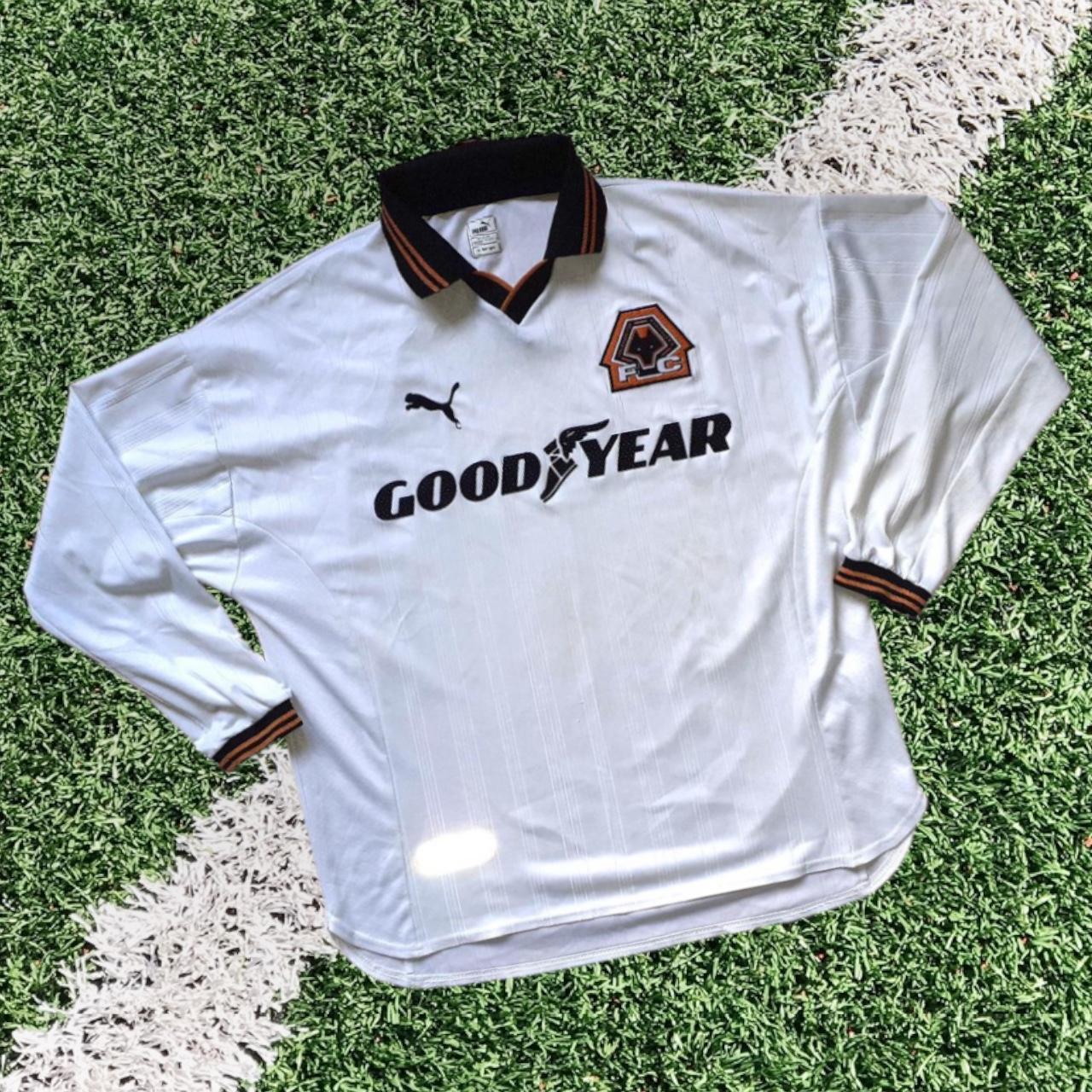 Vintage Wolves away shirt from 1999 2000 season,... - Depop