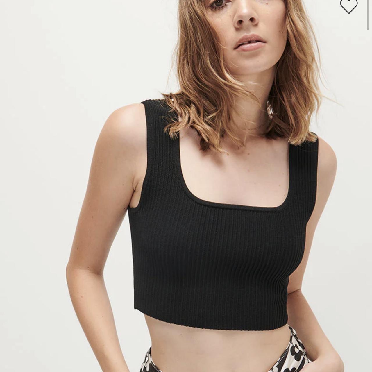 GHANDA RIBBED TANK - BRAND NEW rrp $24.95 this... - Depop