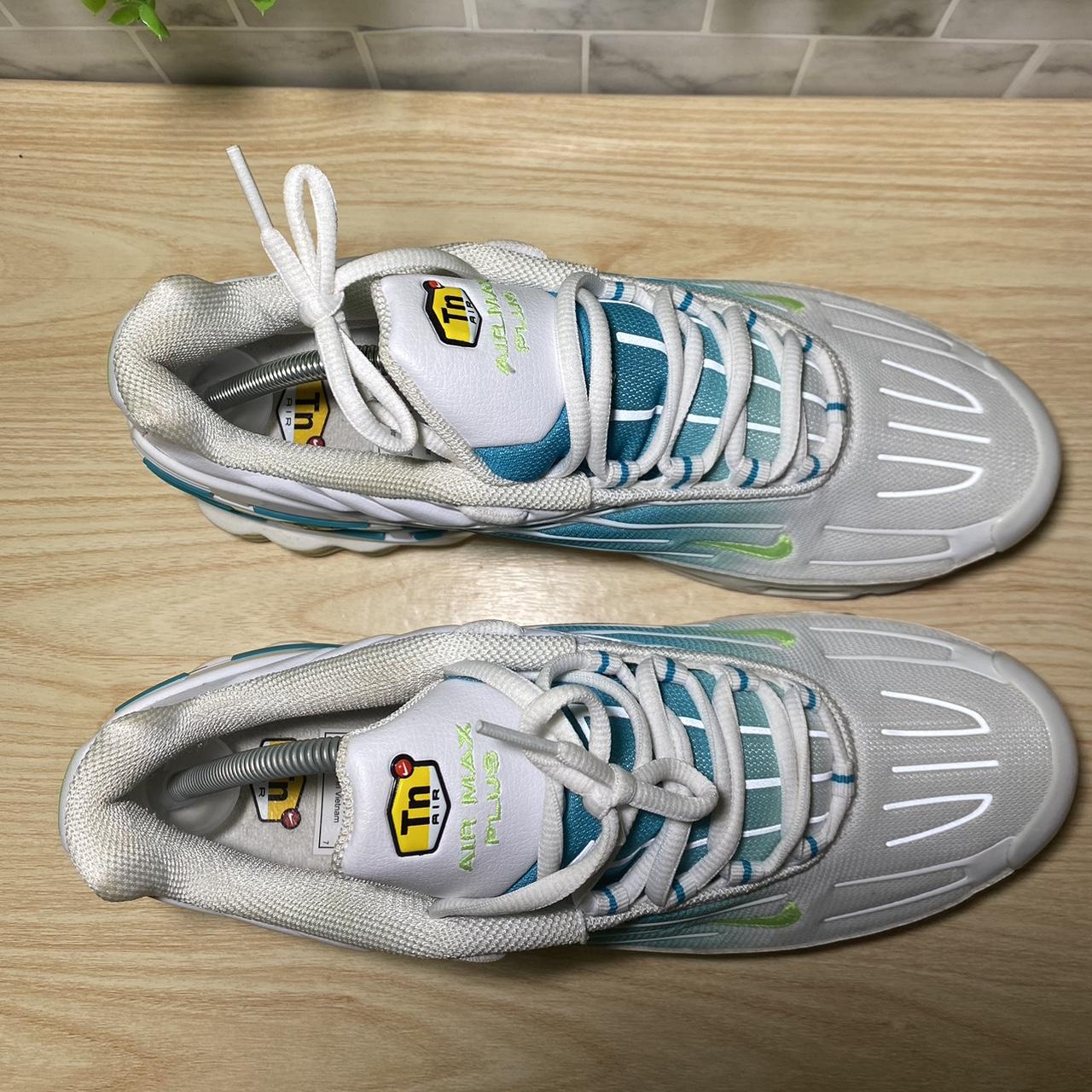 Nike Tn3 Aquamarine’s Size: us11 Condo: JYS , all... - Depop