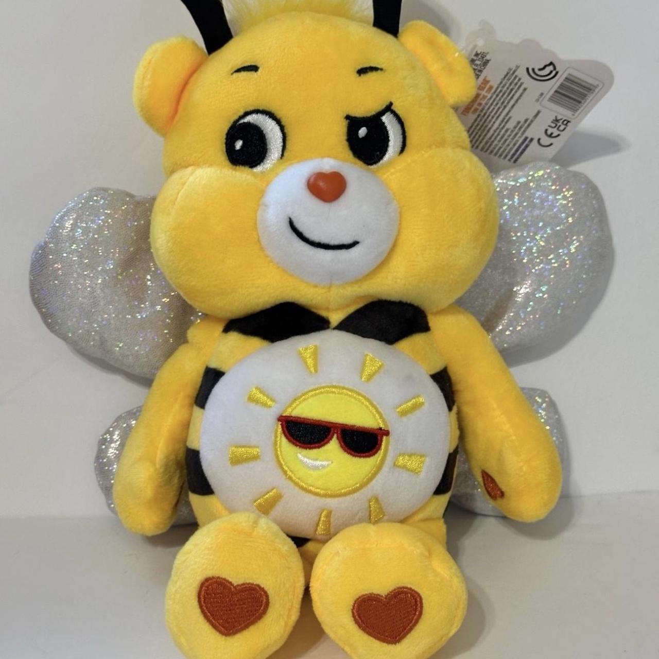 CARE BEARS UNLOCK THE MAGIC BEE 10" PLUSH (NOT... - Depop