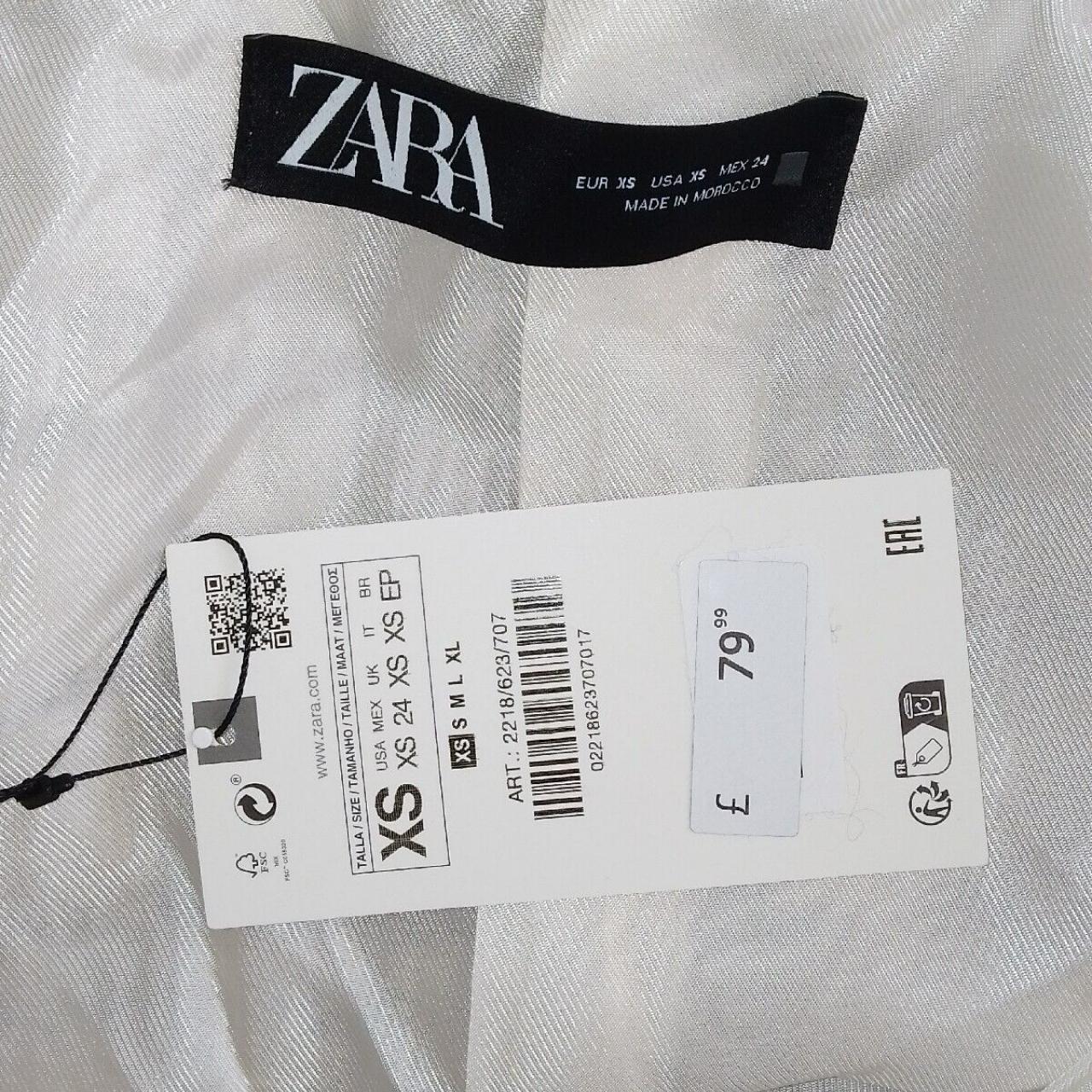 Ladies Size UK 6 8 EU 34 36 BNWT Zara Blazer Zara... - Depop