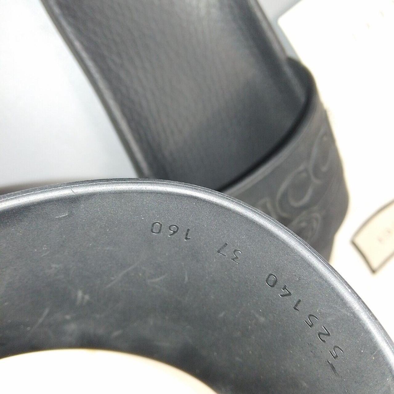 Size UK 4 EU 37 Gucci Sliders Stunning Black... - Depop