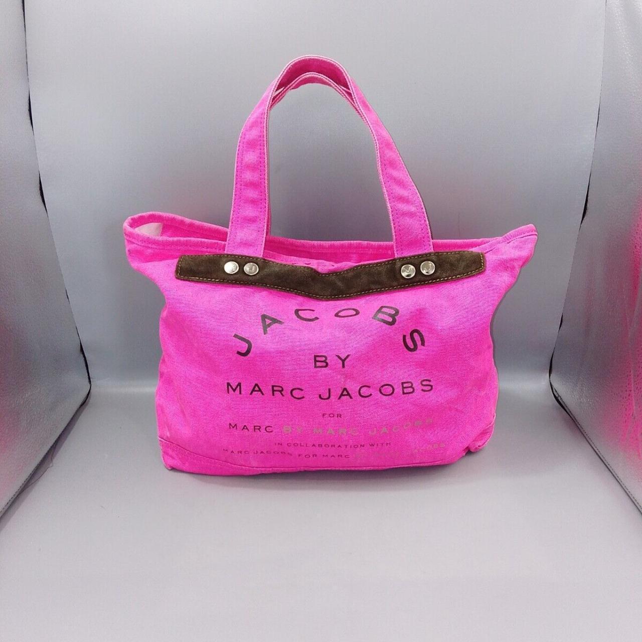 Jacobs By Marc Jacobs Tote Bag Stunning Neon Pink... - Depop