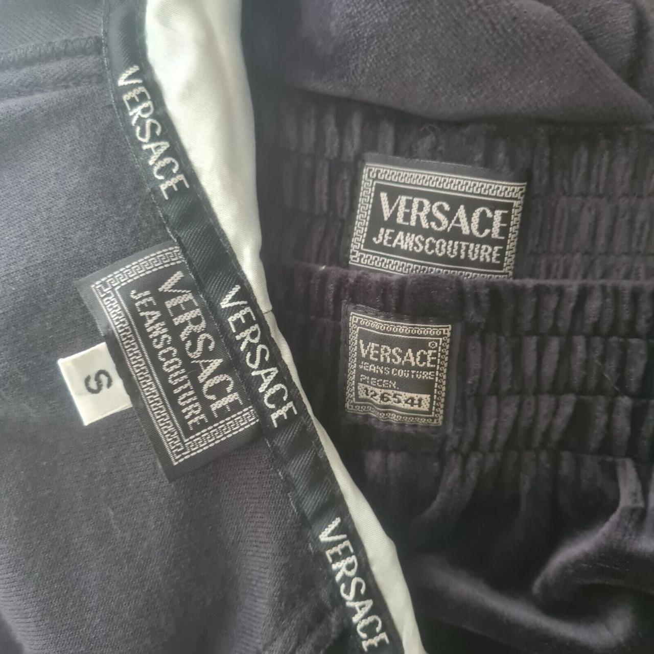 Vintage 1990's Versace Tracksuit Set Size... - Depop