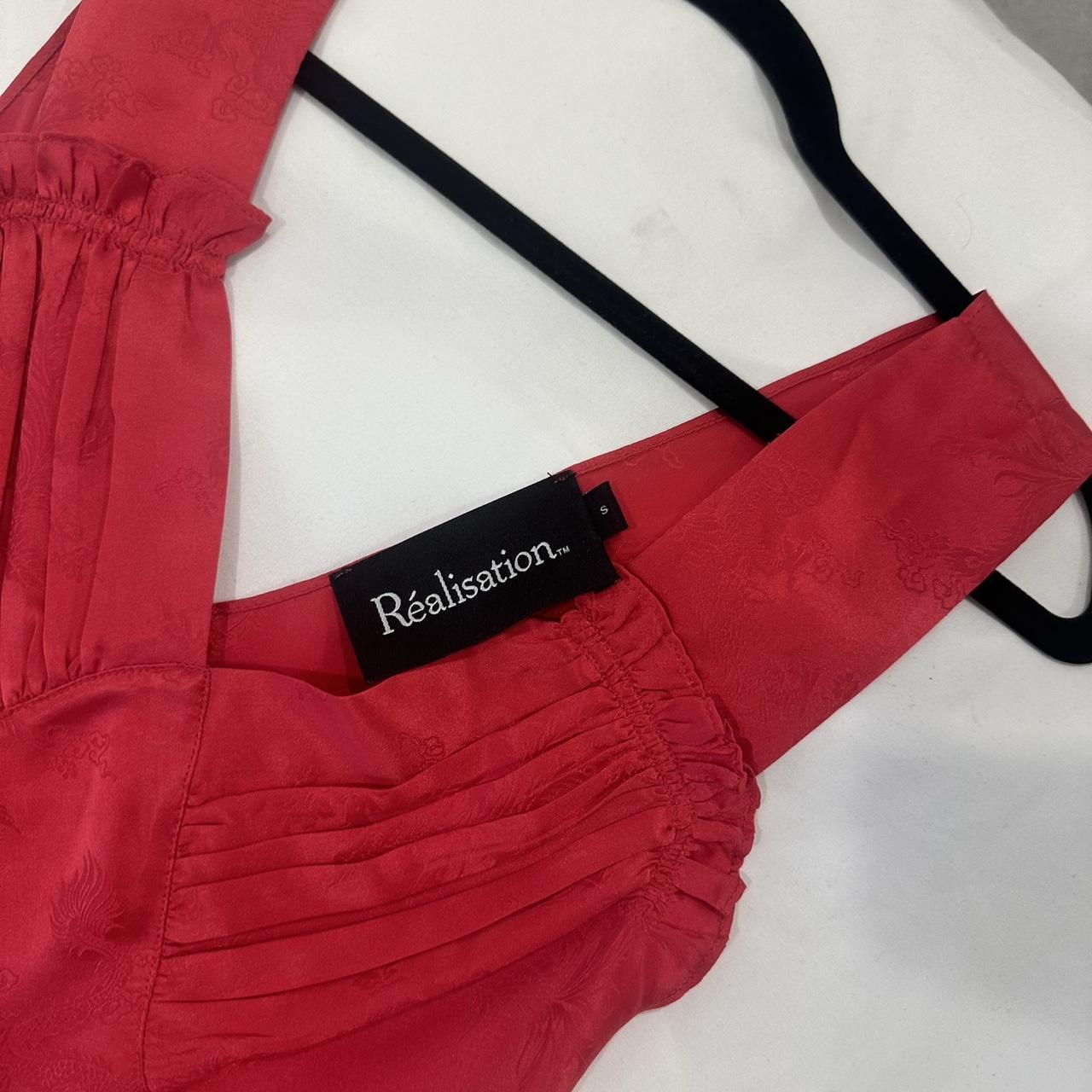 Realisation Par the Roxy in red dragon dress size... | Depop