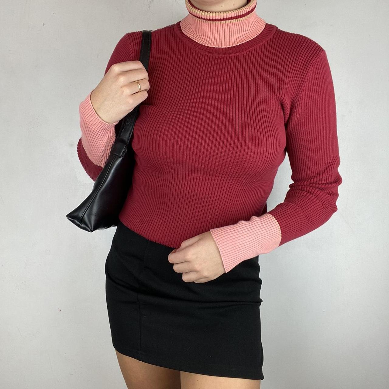 Vintage Turtleneck Sweater This vintage 90s... - Depop