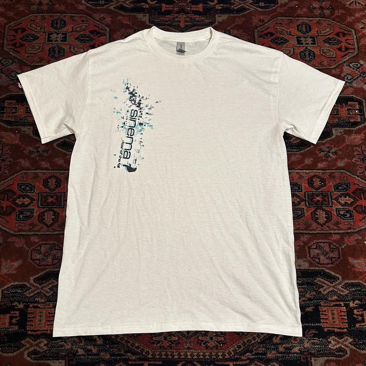 Sinema emo band t-shirt size medium bought from... - Depop