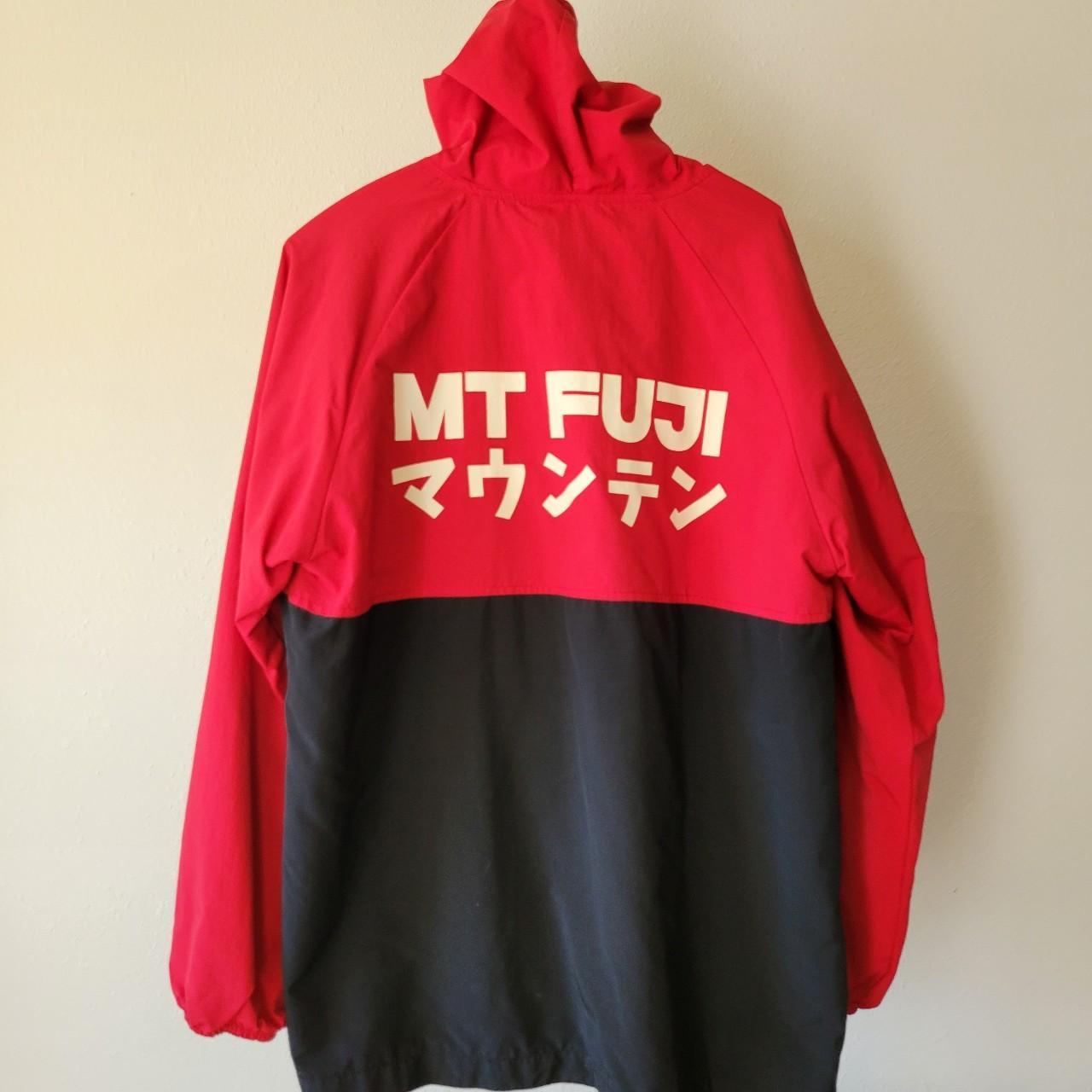 Agora Mt. Fuji Windbreaker Jacket Fits... - Depop