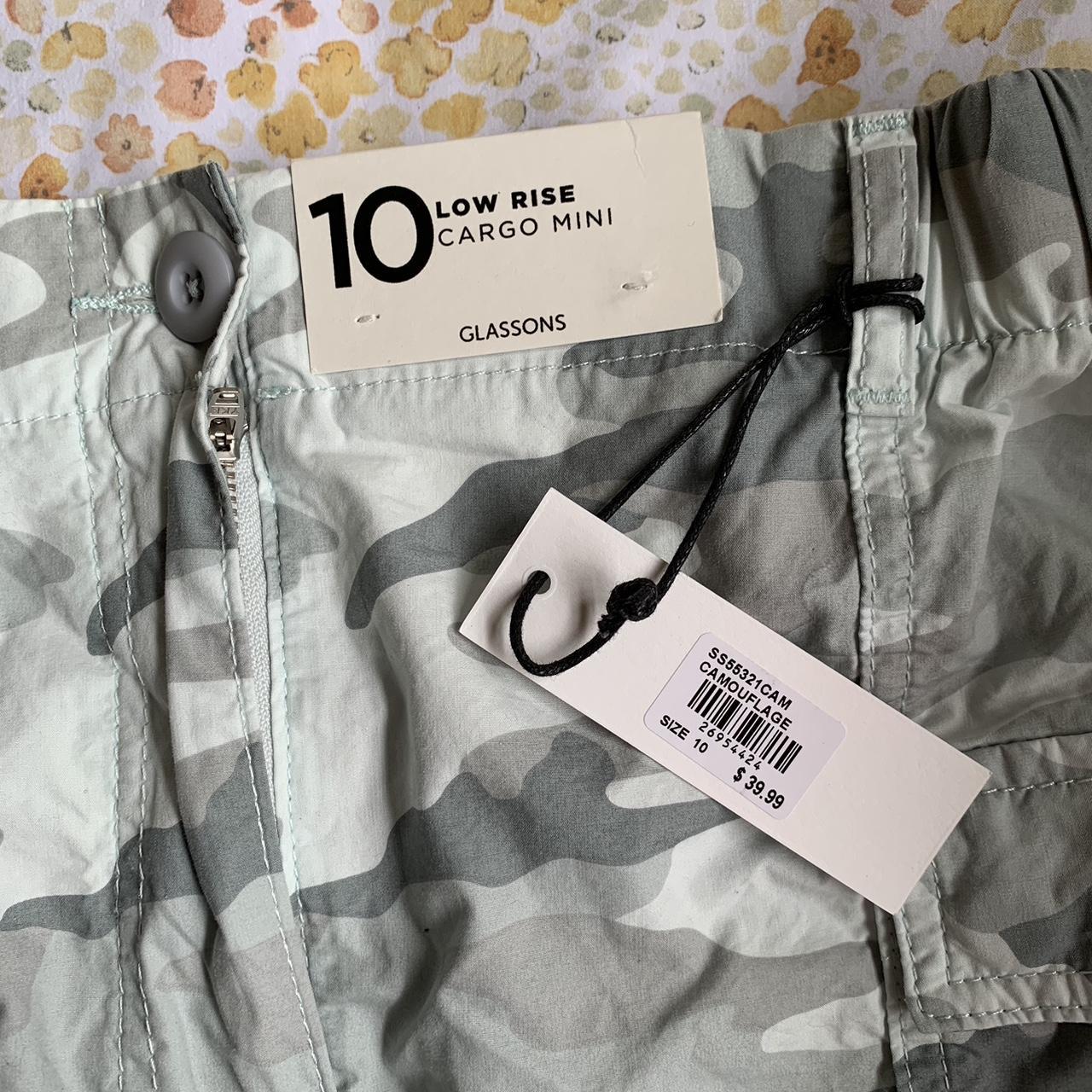 Glassons camo mini skirt New with tags Size 10 - Depop