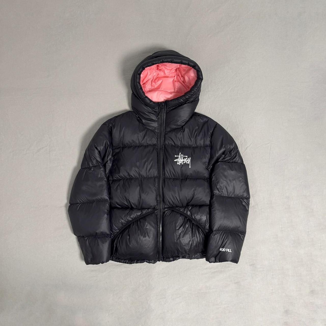 Stussy Micro Ripstop Down Parka 800 Fill, Rose... - Depop