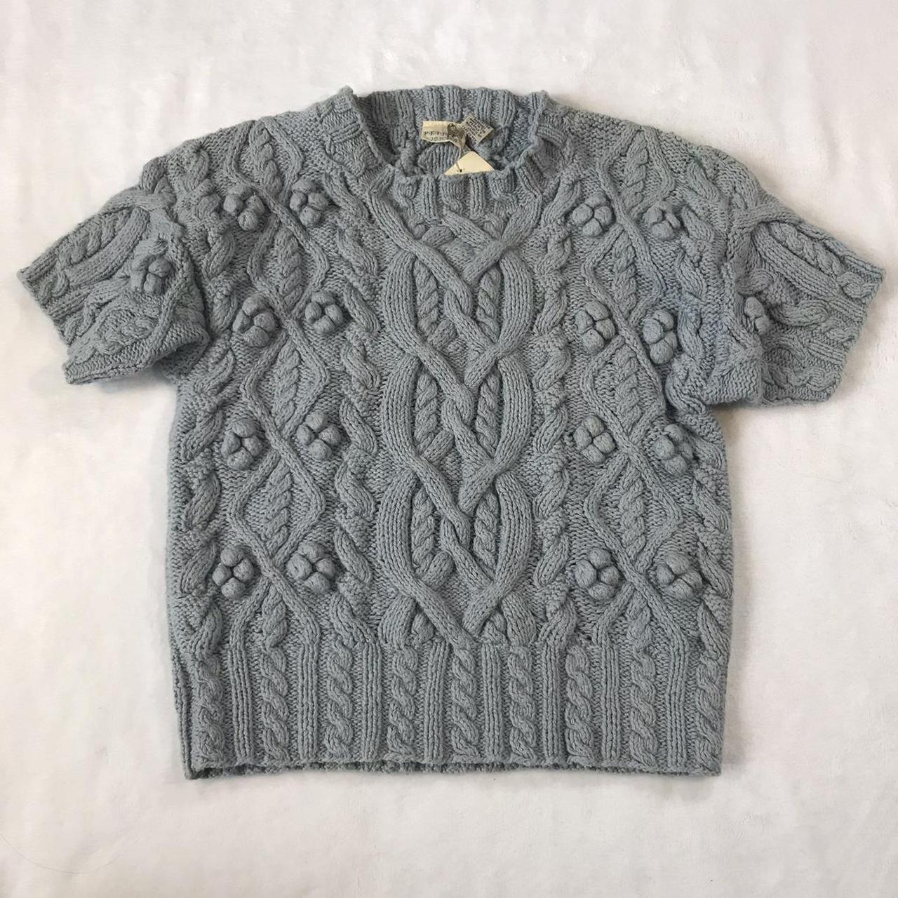 Vintage new old stock knit sweater. Size PS,... - Depop Vintage new old stock knit sweater. Size PS,... - Depop