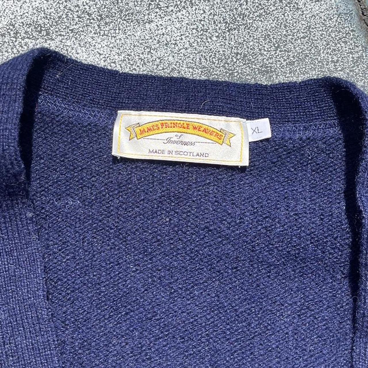 Vintage James Pringle Weavers Cardigan Sweater Made... - Depop