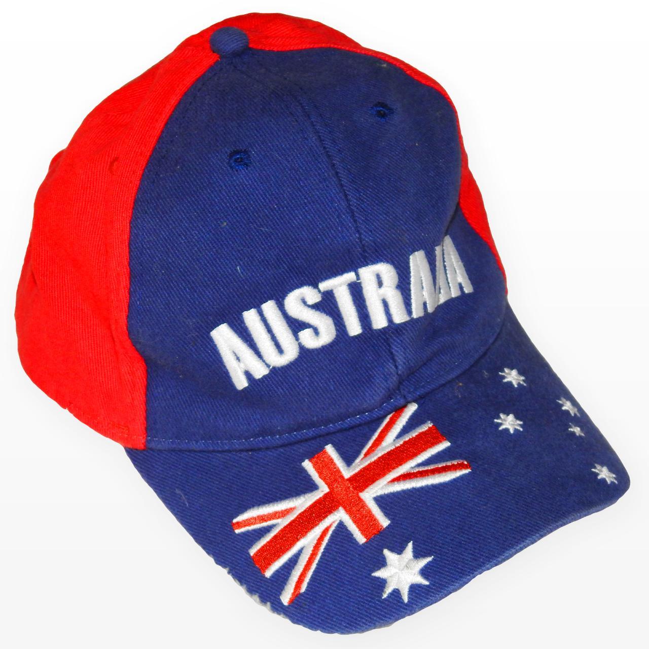 sick asf one size fits all australia hat with flag... - Depop