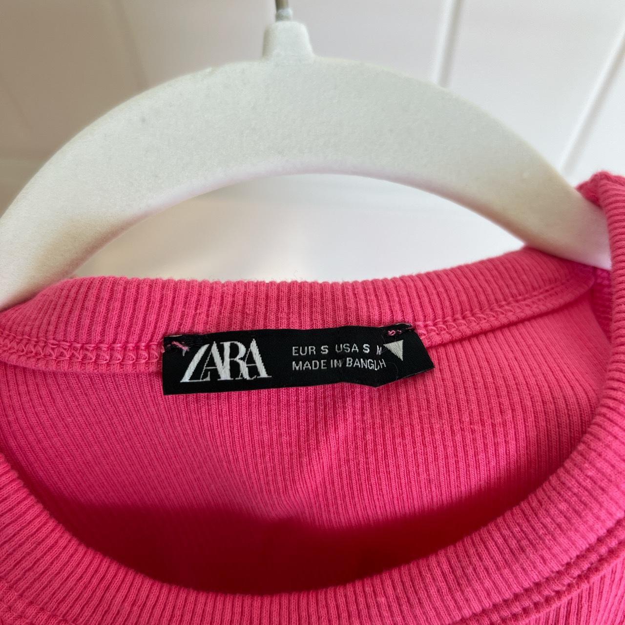 Zara Hot Pink Maxi Dress - Depop