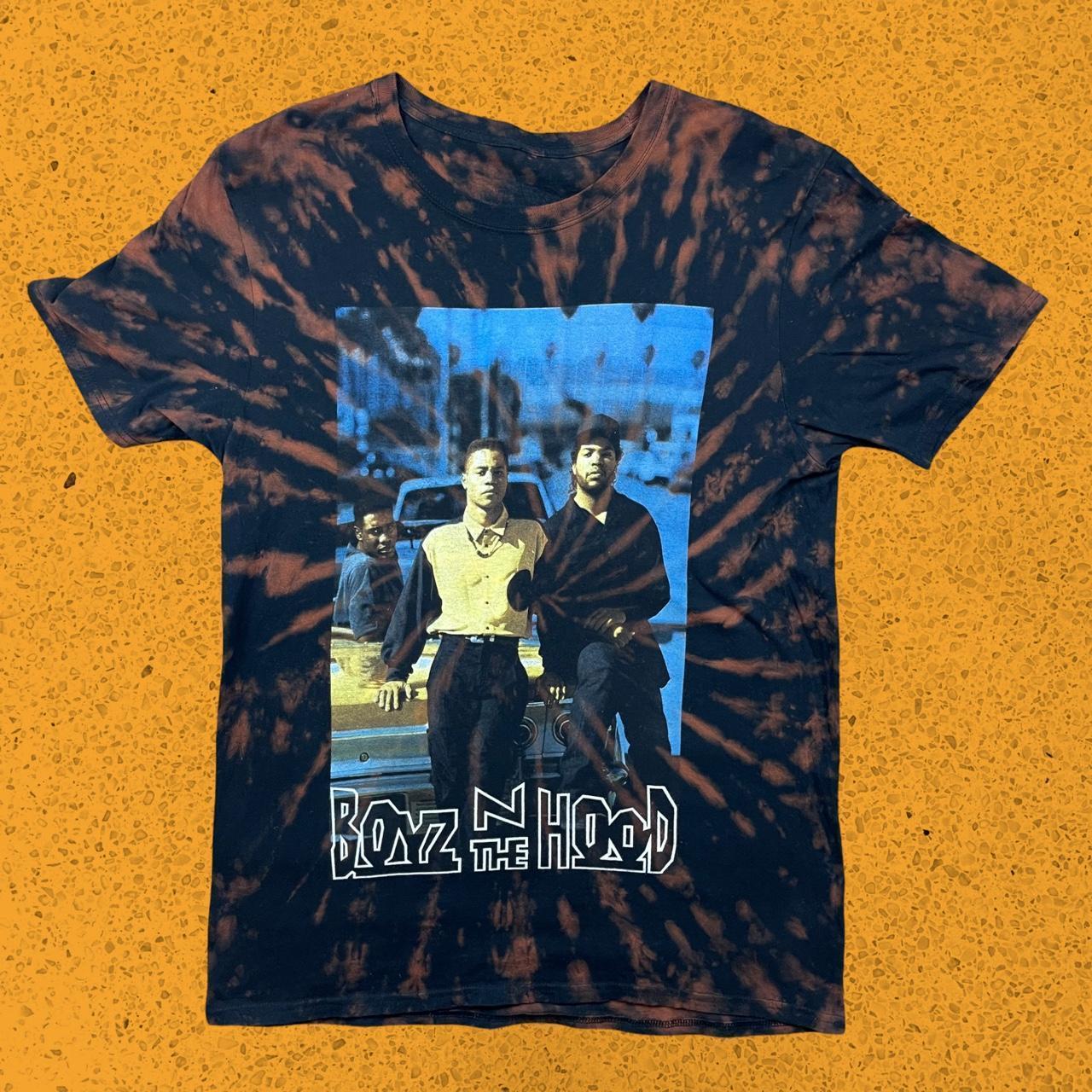 Boyz n hood rap style t shirt Custom handmade 1of1... - Depop