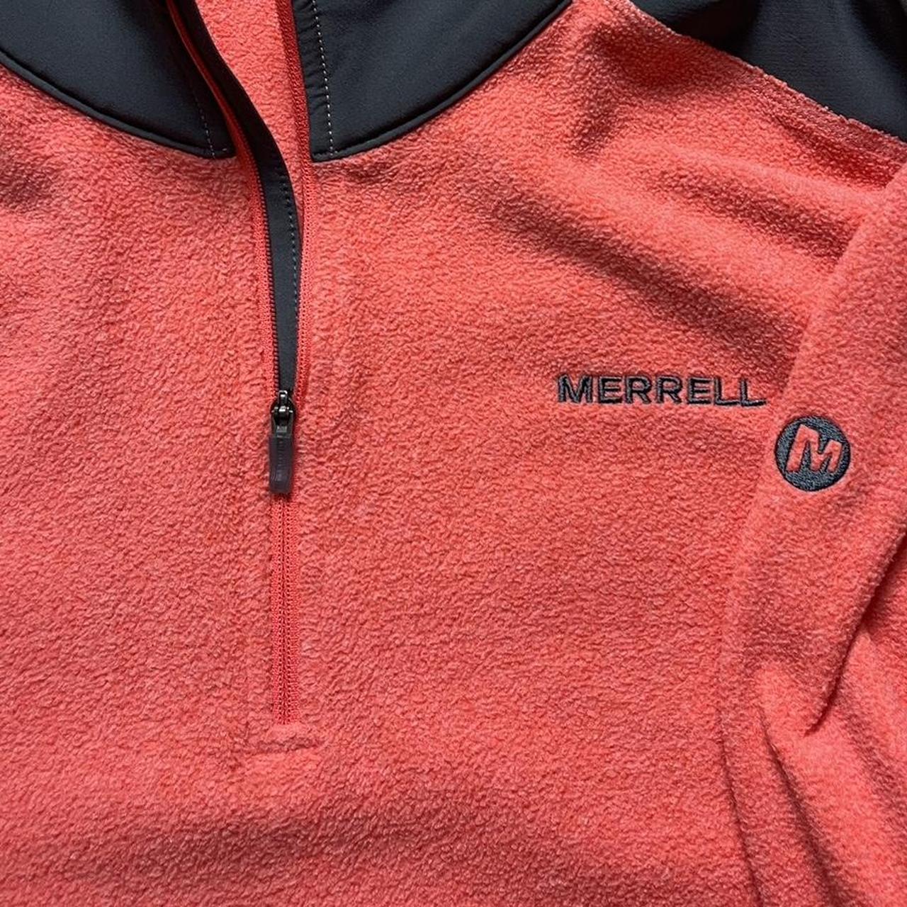 Merrell gorp 1/2 zip fleece Windbreaker pullover... - Depop