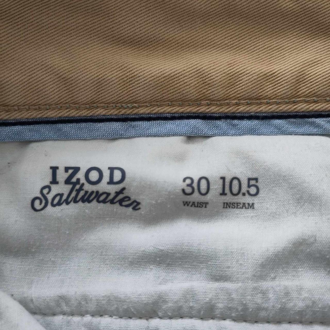 IZOD saltwater shorts with a whales design. Slight... - Depop