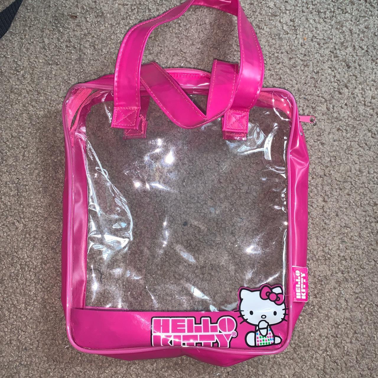 Clear Hello Kitty Bag 🎀 - does not come with key... - Depop