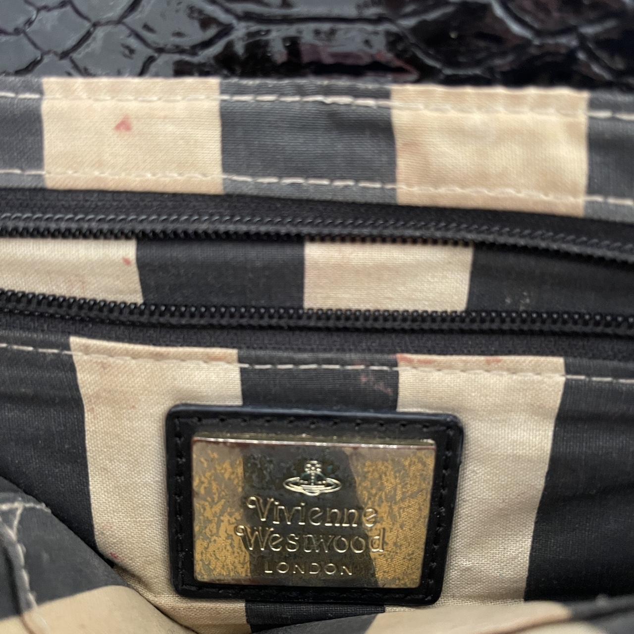 authentic Vivienne Westwood croc patent bag.. there... - Depop