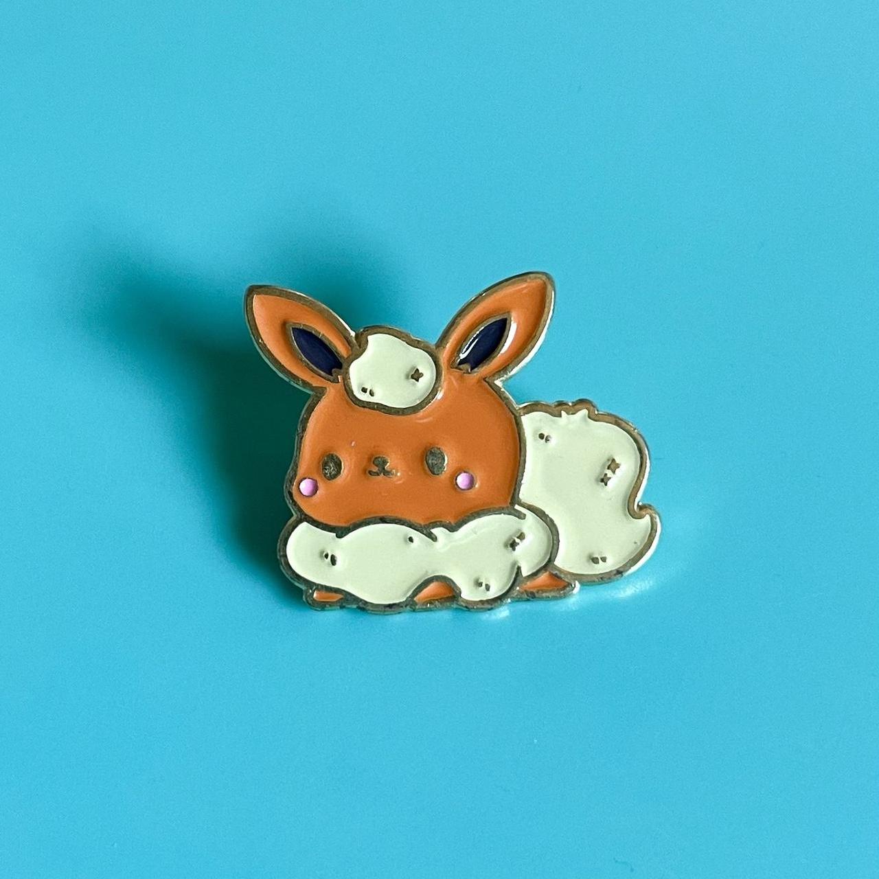 Flareon Eevee Pokémon Nintendo Gameboy Pin Badge 5... - Depop