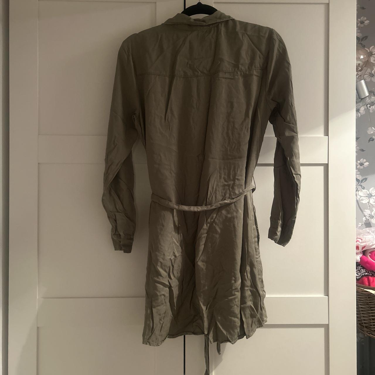 Green Abercrombie and Fitch long sleeved dress.... - Depop