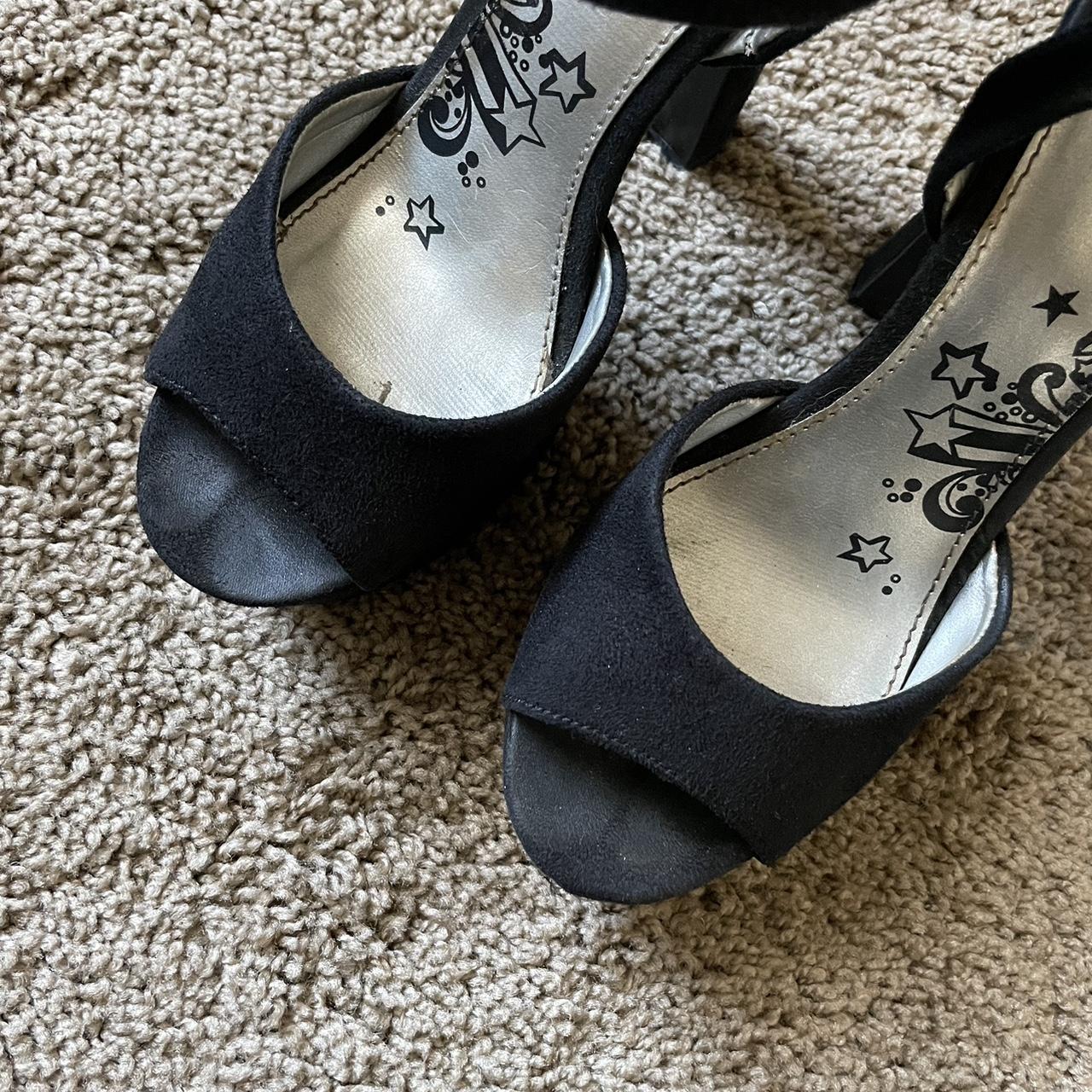 Brash heels from Payless size 7, noticeable wear and... - Depop