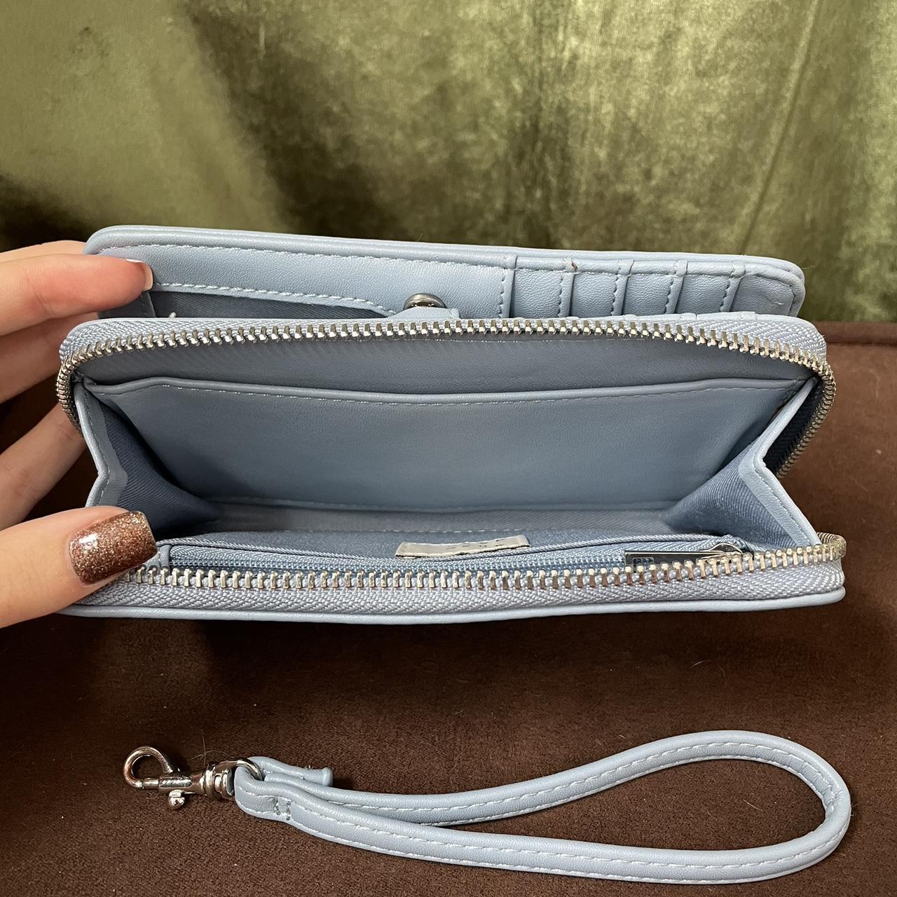 Light blue A New Day wallet with detachable wrist... - Depop