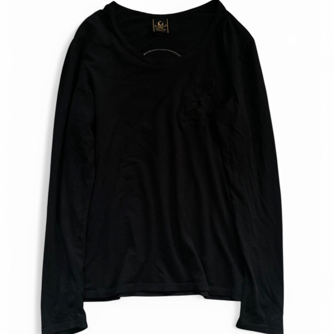 Roen leopard skull logo long sleeve Size US... | Depop