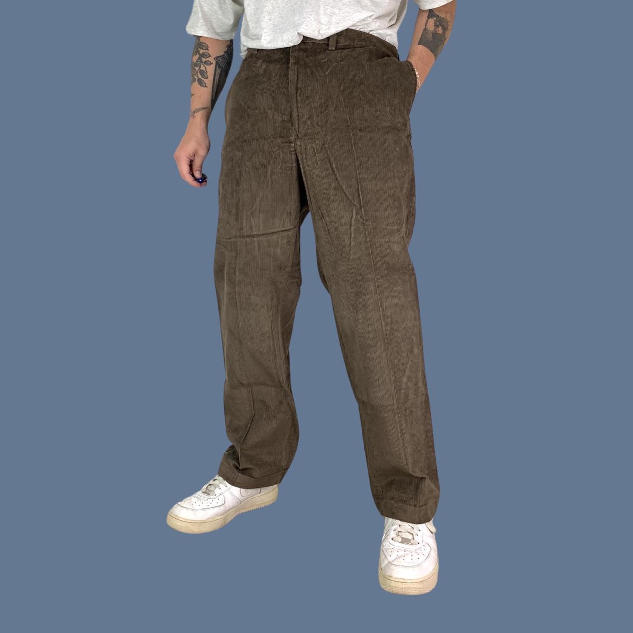 Vintage Brown Corduroy Pants Brown Corduroy... - Depop