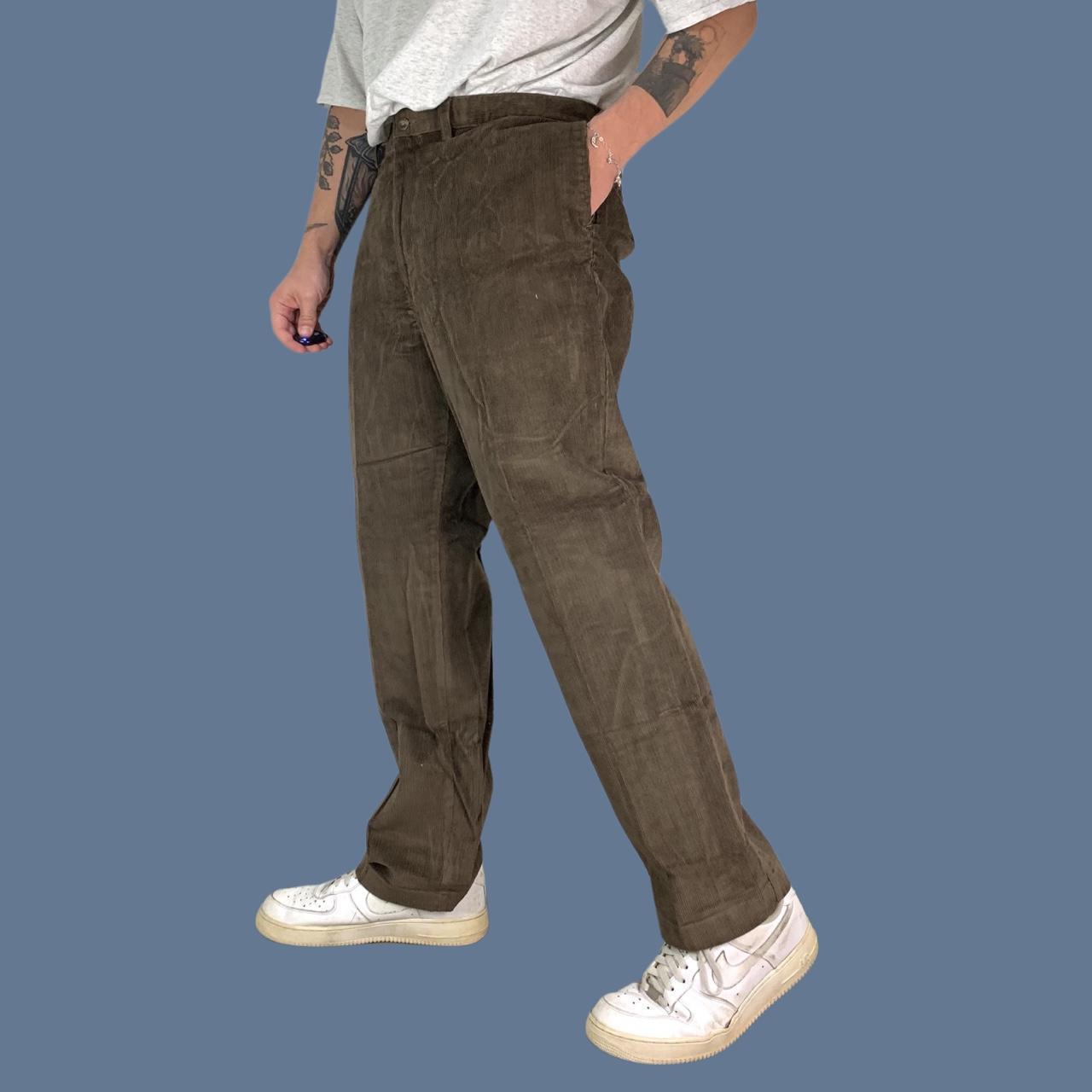 Vintage Brown Corduroy Pants Brown Corduroy... - Depop