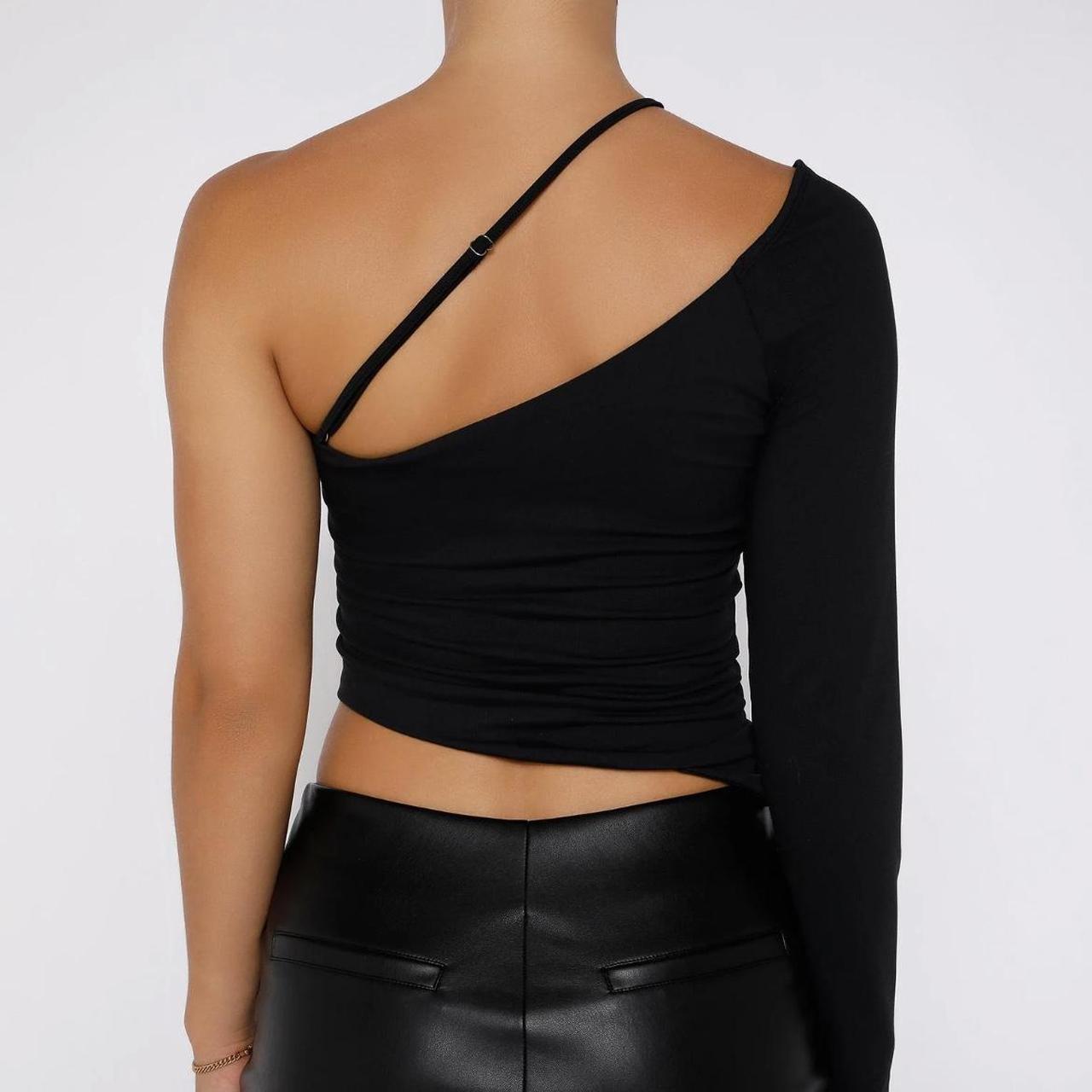 Black tiger mist top Perfect for going out Size... - Depop